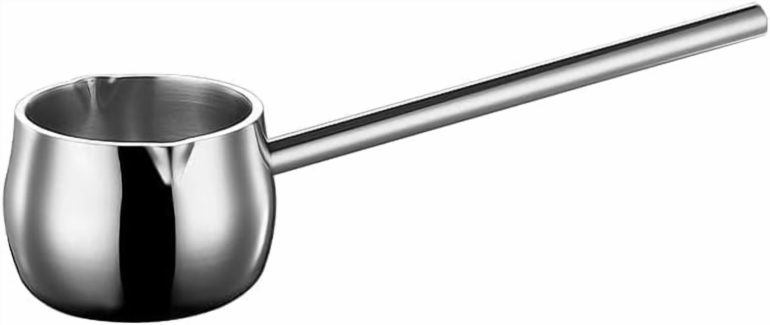 Mini Butter Warmer Pot with Long Handle Induction Milk Warmer Pot Small ...