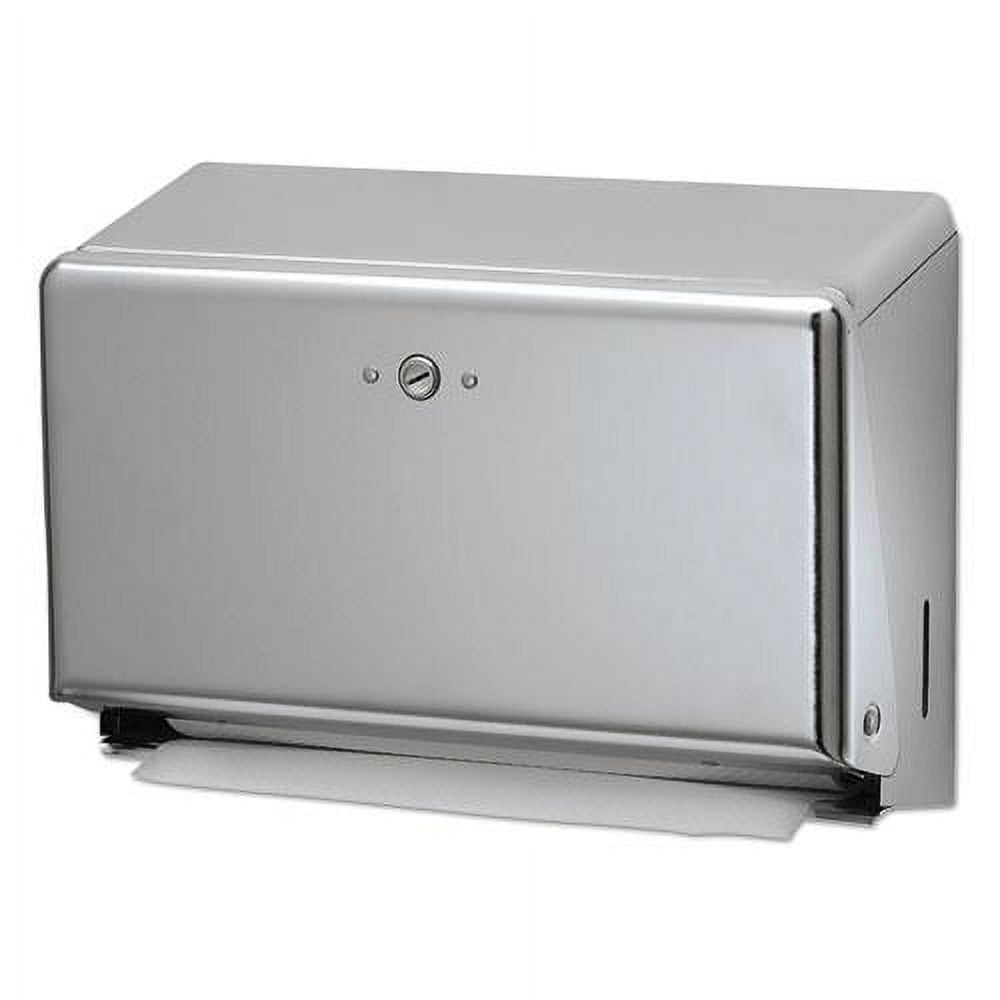 Mini C-Fold/multifold Towel Dispenser, 11.13 X 3.88 X 7.88, Chrome ...