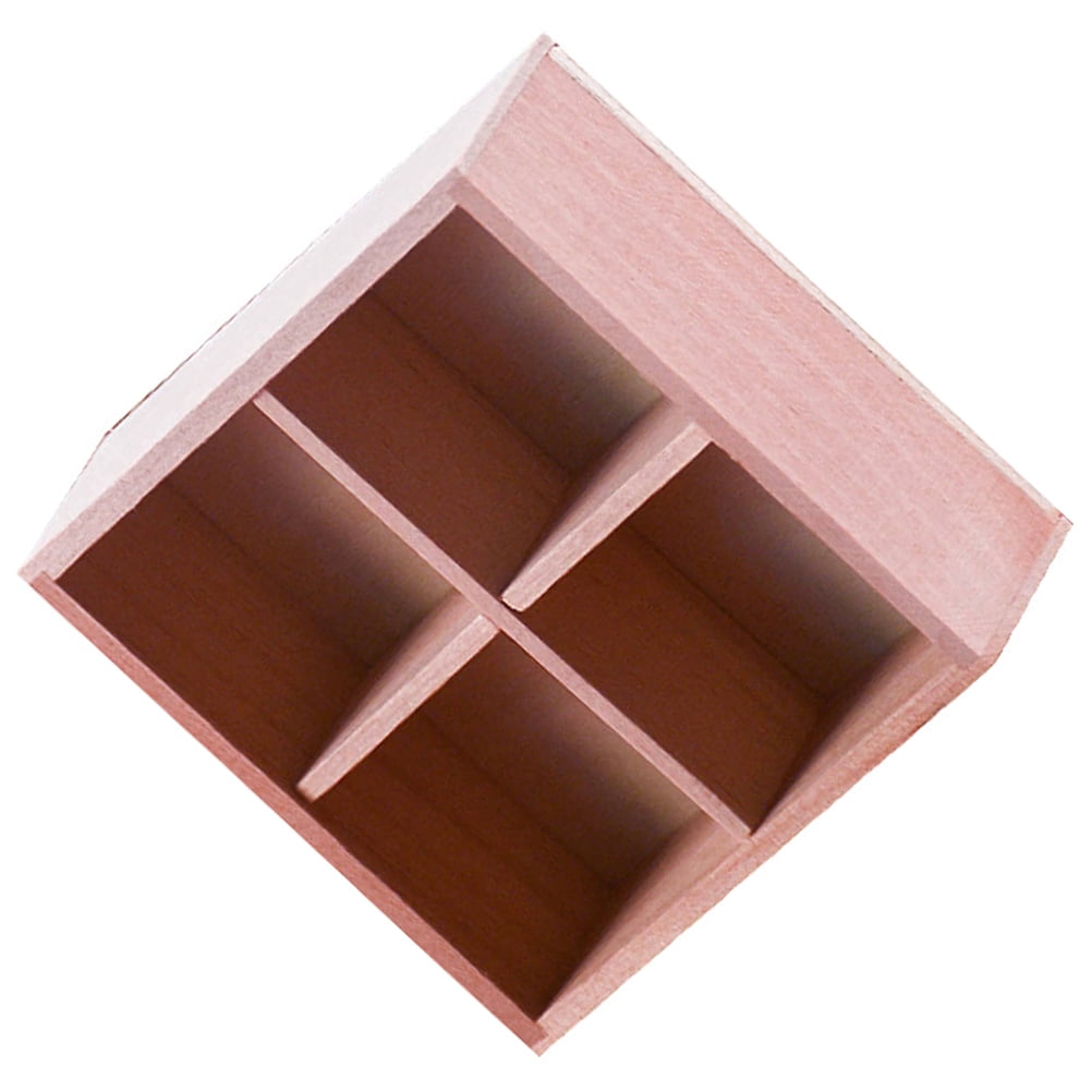 Mini Cabinet Decoration Miniature Model Wooden Dollhouse Ornament ...