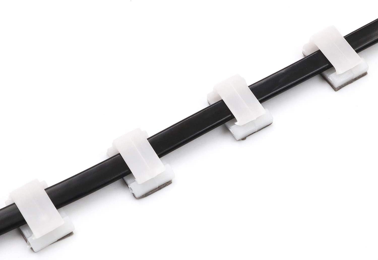 Mini Cable Clips 3M Adhesive, Multipurpose Cord and Wire Organizer for Cable Management Mini ...