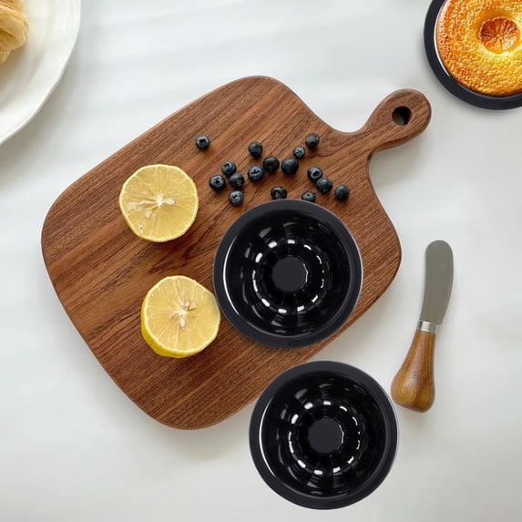 Mini Cake Pans for Baking - Silicone Cake Pans for Flan Molds ...