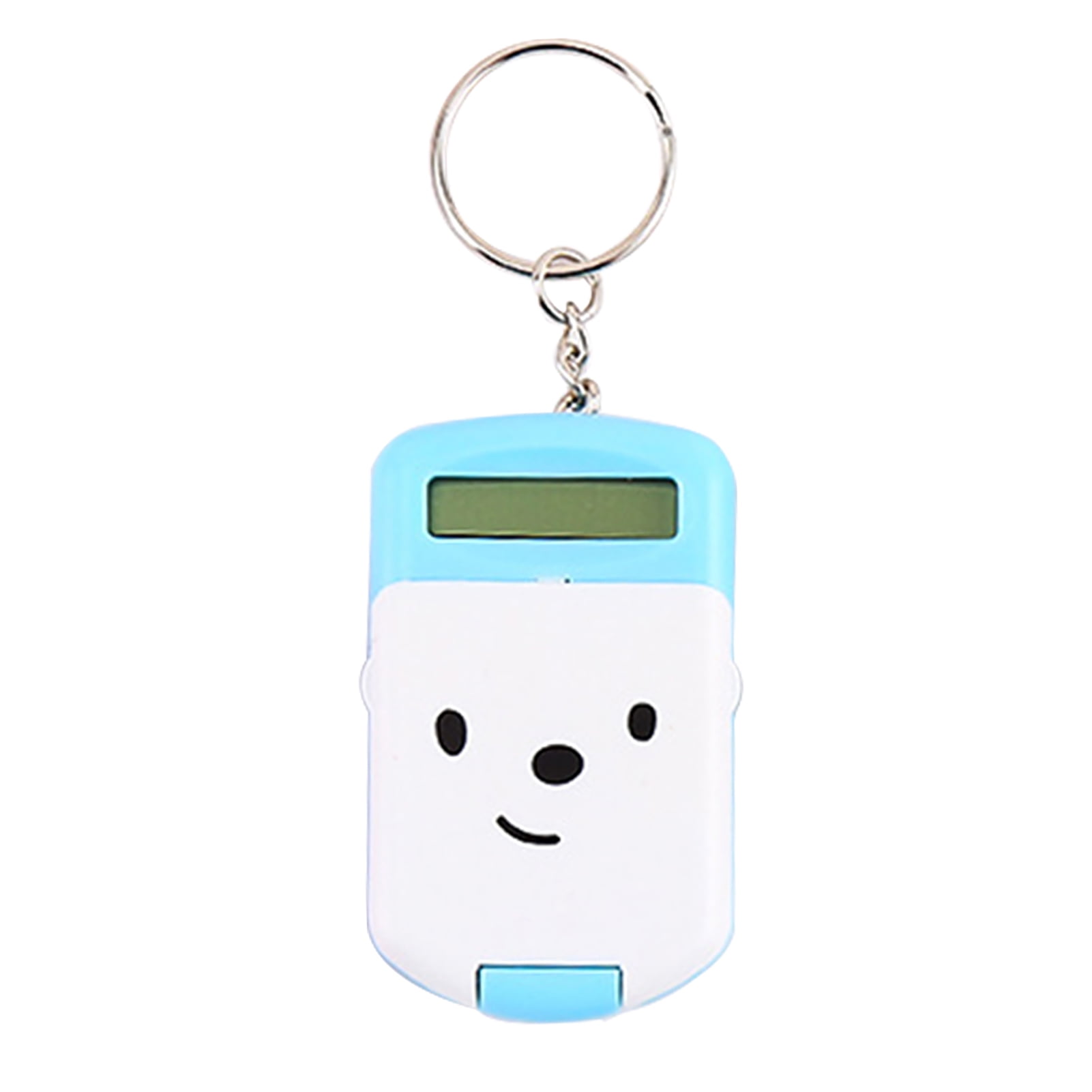 Mini Calculator Cute Cartoon with Keychain 8 Digits Display Portable ...