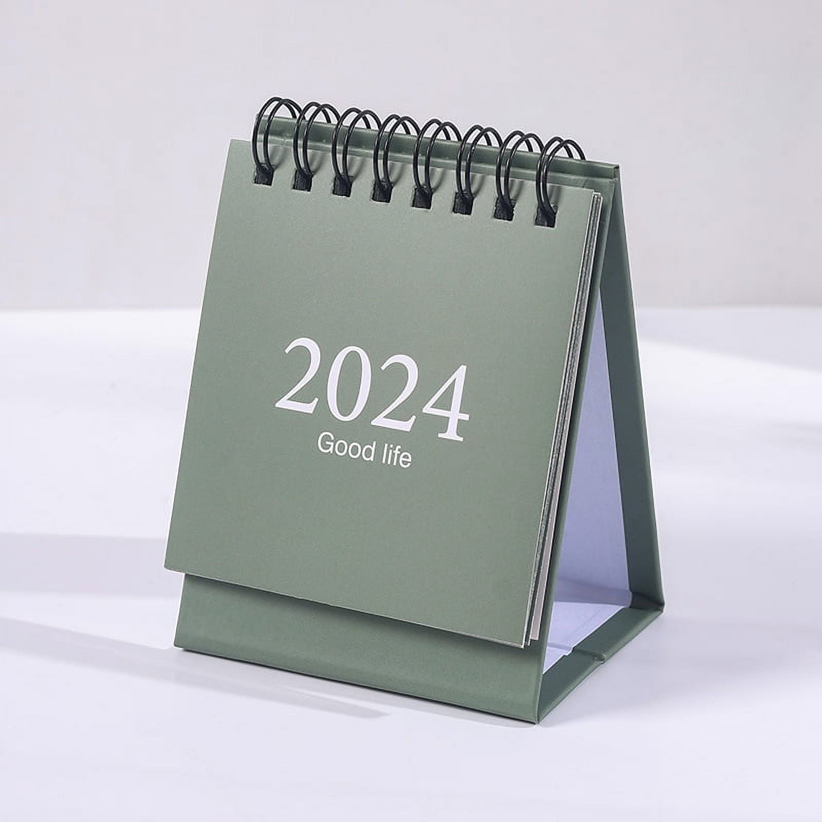 Mini Calendar 2024 Tabletop Small Calendar Small English Calendar ...