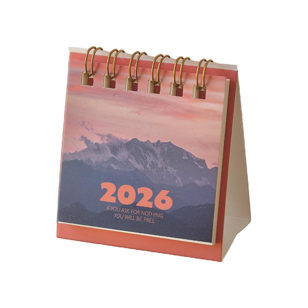 Mini Calendar 2026, Mini Desk Calendar 2025-2026, Small Desk Calendars ...