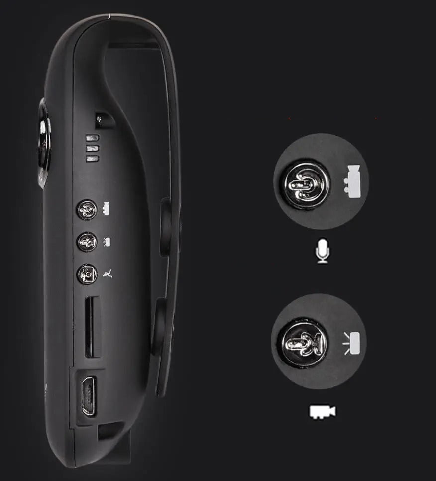 Mini Camera Cam Body Bike Motorcycle Motion Detect Micro Recorder Mini ...