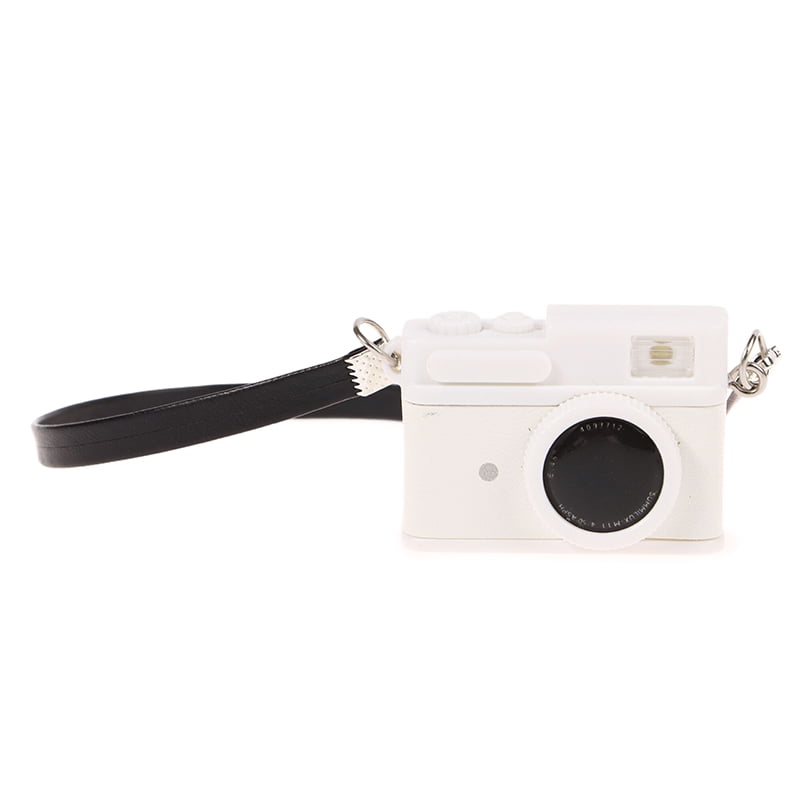 Mini Camera Keychain Dollhouse SLR Camera Model W/Shutter Flash Camera ...