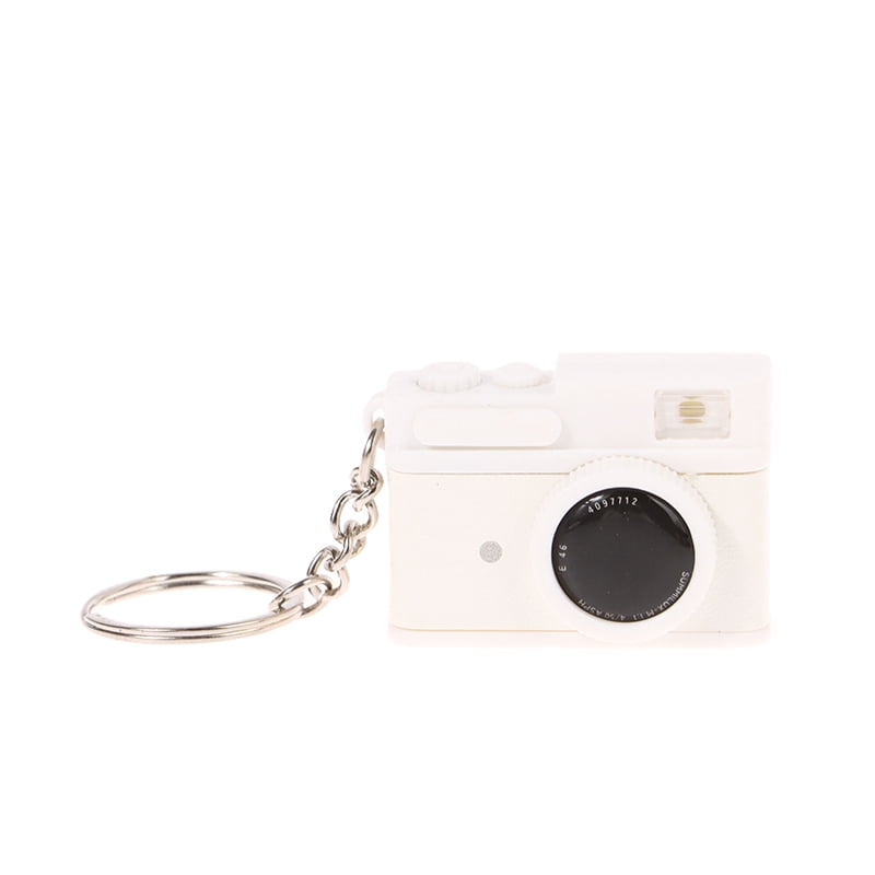 Mini Camera Keychain Dollhouse SLR Camera Model W/Shutter Flash Camera ...