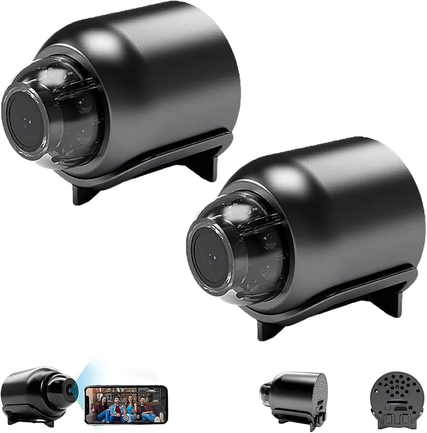 Mini Camera, Mini 4g Wireless WiFi Camera 1080p HD 01, Cat Eye Camera ...