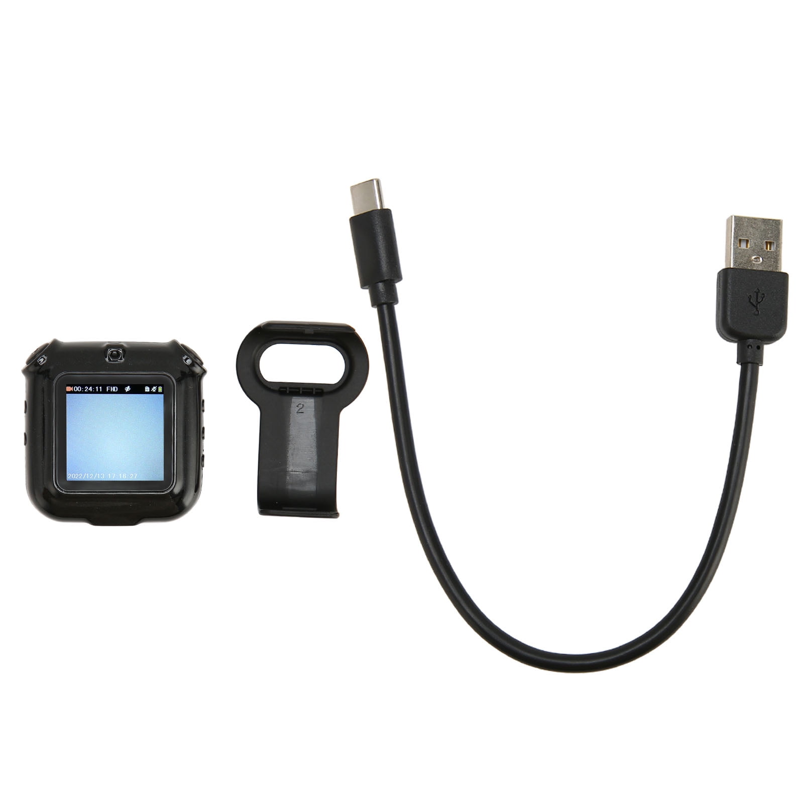 Mini Camera Recorder HD Noise Reduction Smart Loop Recording Wearable ...