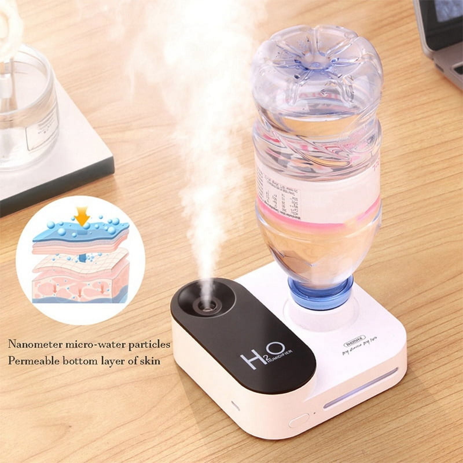 Mini Camera Shape Humidifier USB Portable Large Mist Volume Desktop ...