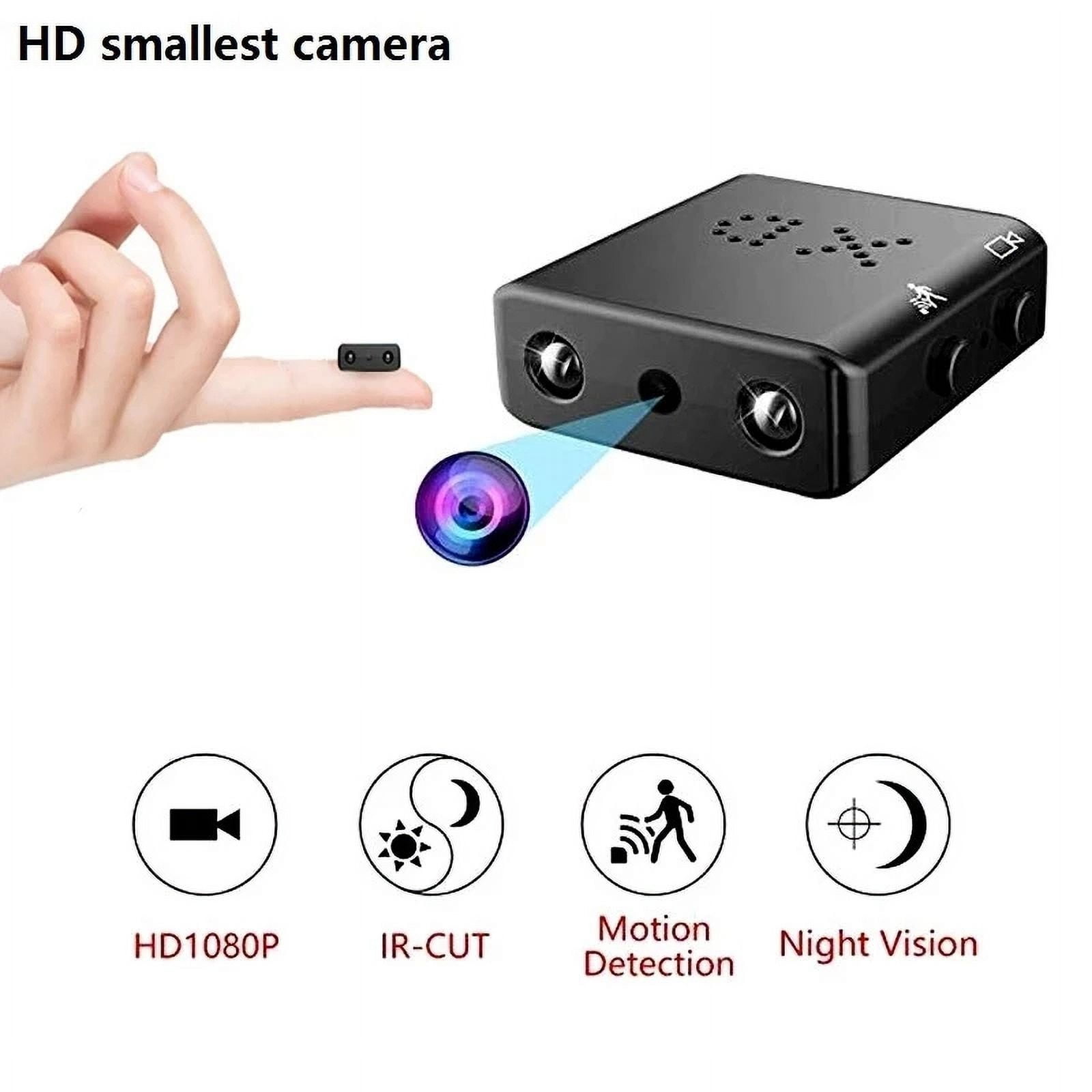 Mini Camera Smallest DV Voice Recorder HD 1080P Night Vision Indoor ...