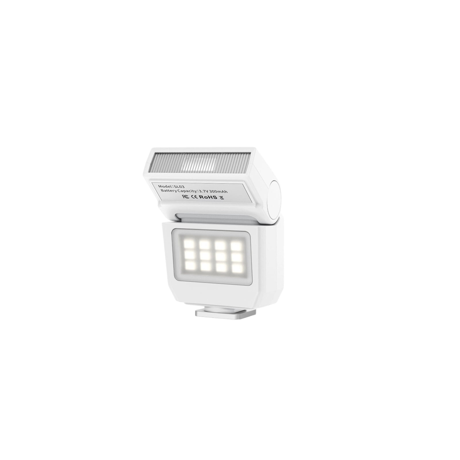 Mini Camera Top LED Video Light Rechargeable Continuous Fill Light for ...