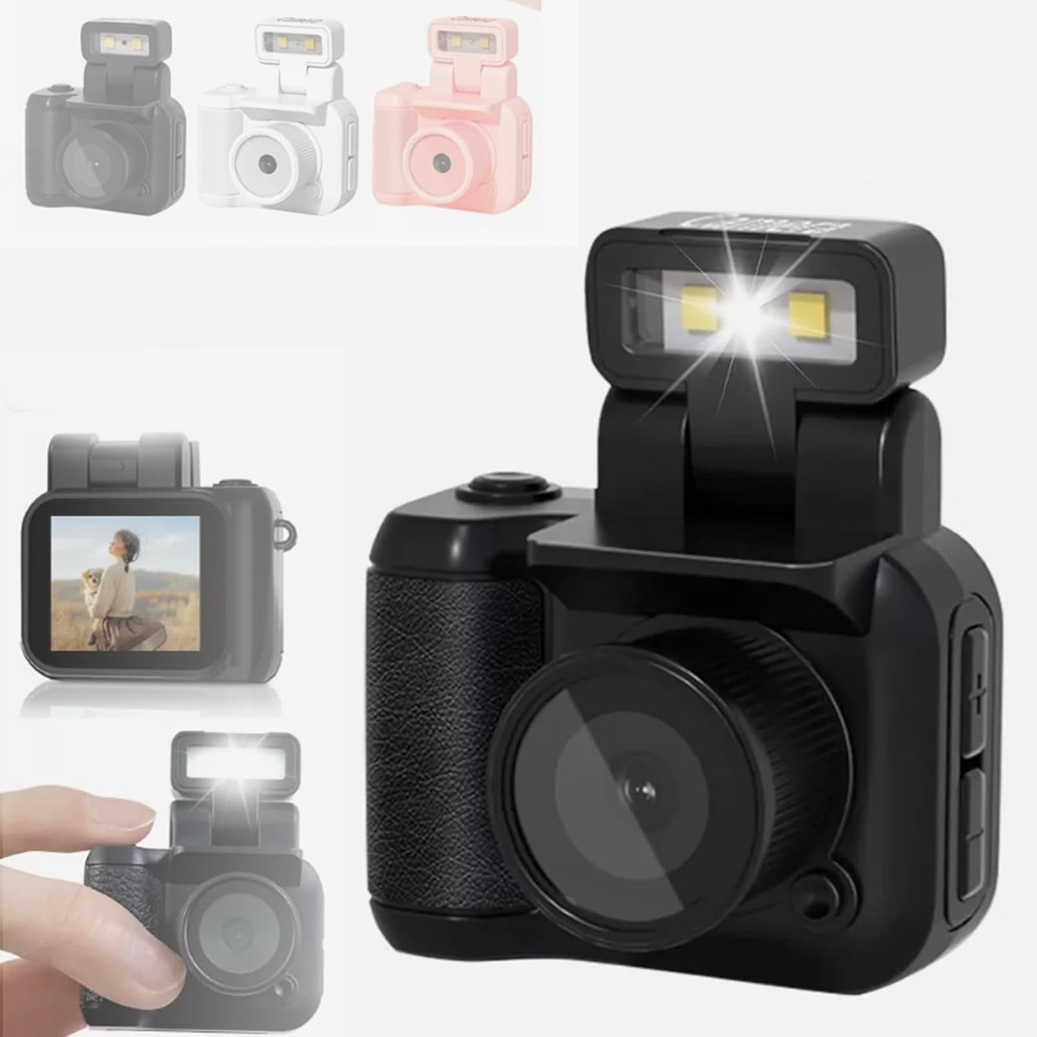 Mini Camera, Mini Vintage Camera, Tiny Nostalgic Camera, Portable Chain ...