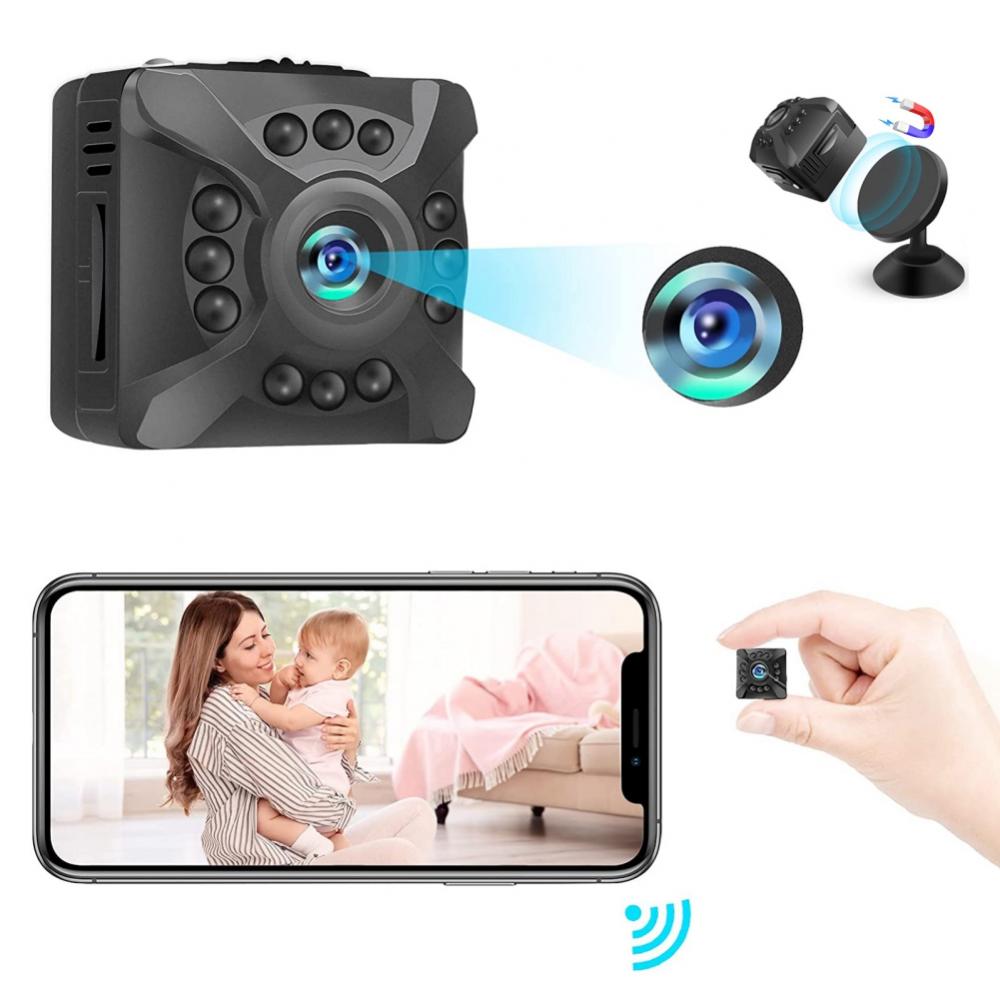 Wireless 1080P Security Camera - Motion Detection, APP Alarms, Indoor ...