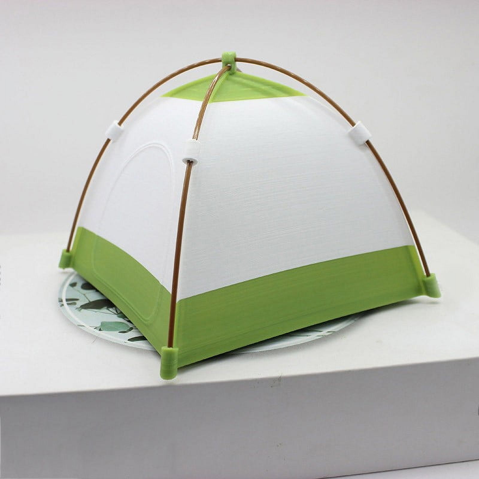 Mini Camping Tent Model | DIY Miniature Tent for Home Décor | Scenery ...
