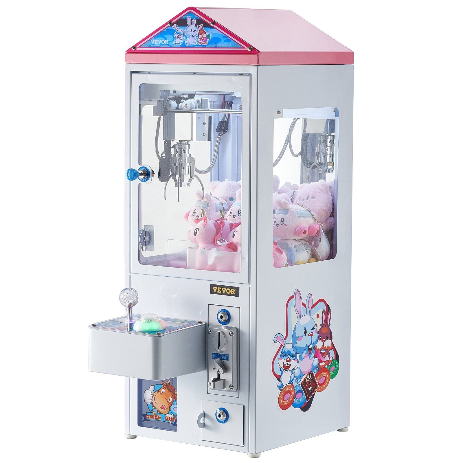 Mini Candy Claw Crane Game - Fun Prize Grabber Catcher Toy with Arcade ...