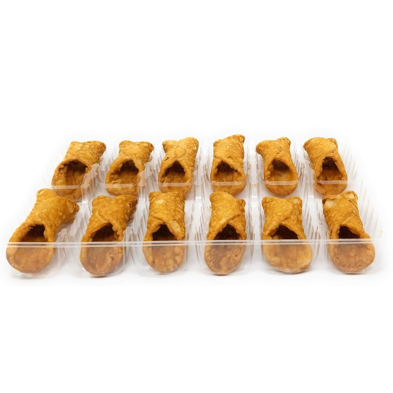 Mini Cannoli Shells - Light and Flaky - 24 Shells - Frank and Sal ...