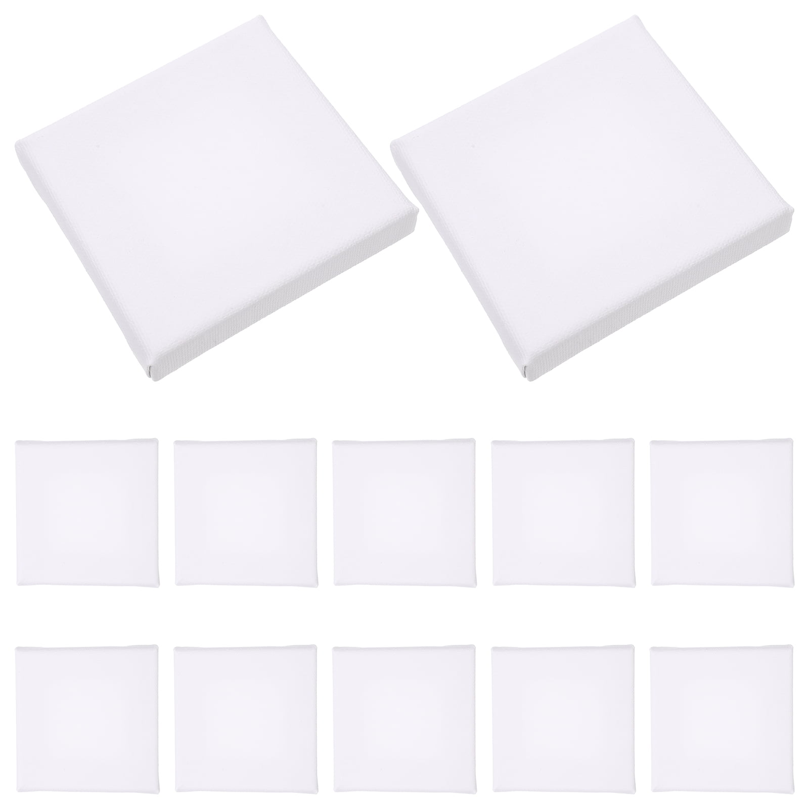 Mini Canvas Frame 12 Pcs Practical Painting Frames Tools Square Cotton ...