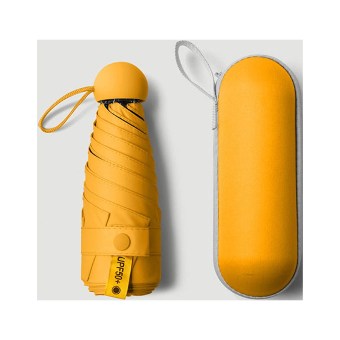 Cindy's Tape Mini Capsule Umbrella, Anti-UV Black Coating, Pocket ...