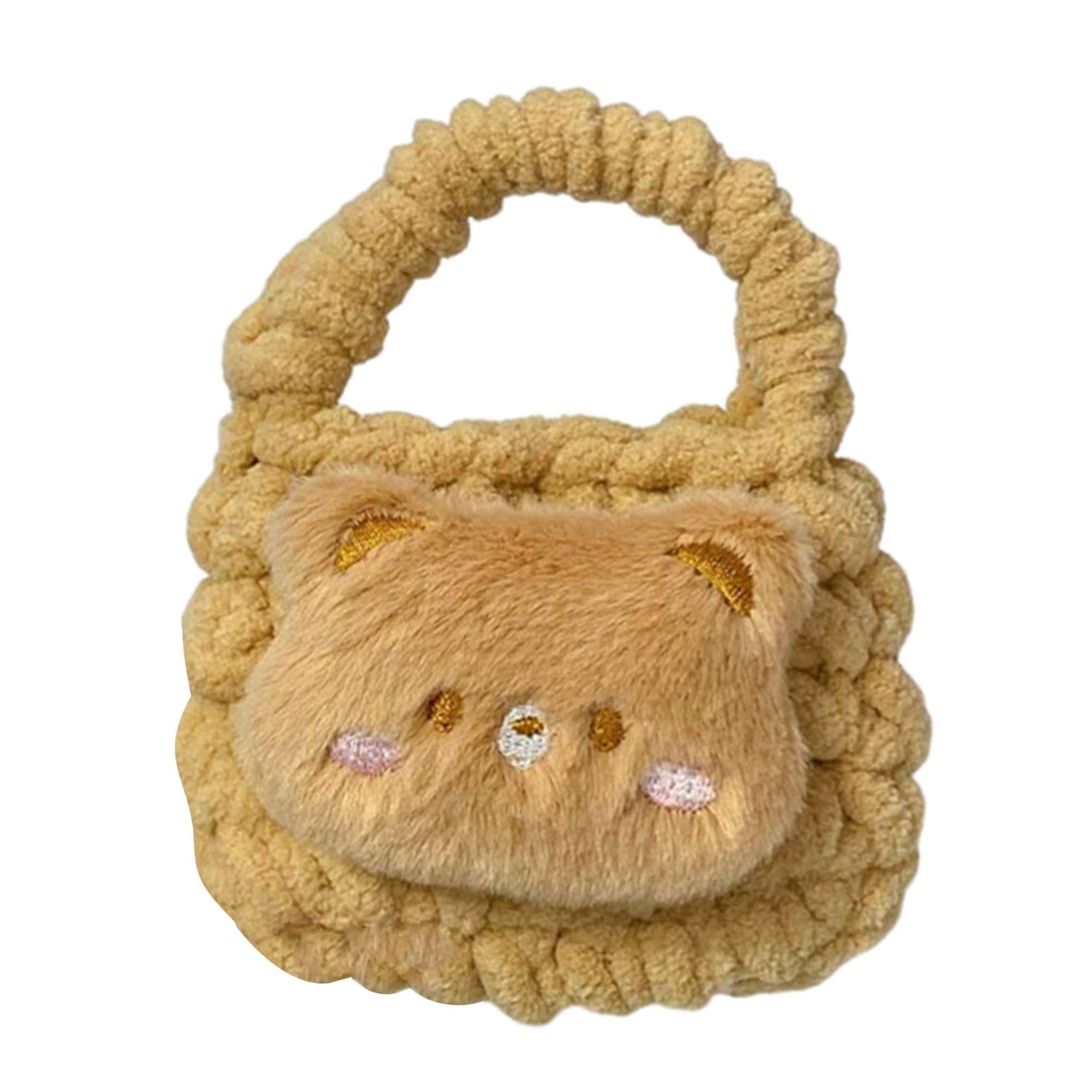 Mini Capybara Plush Bag Storage Wallet Purse for Storing Coins and ...