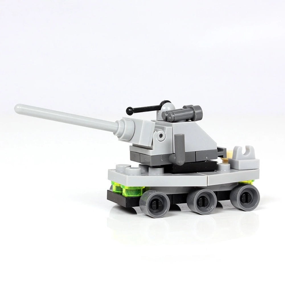 Mini Car Building Blocks Children Educational Assemble Building Bricks ...