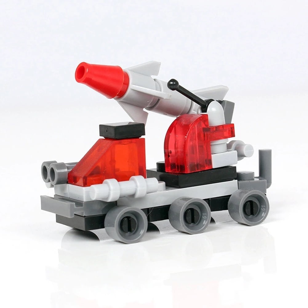 Mini Car Building Blocks Children Educational Assemble Building Bricks ...