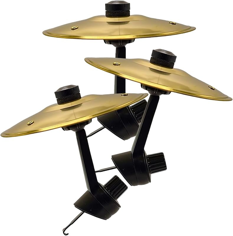 Mini Car Crash Cymbal Air Vent Clip, Easy Clip-On Durable Drum Cymbal ...