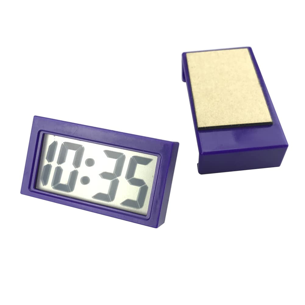 Mini Car Digital Clock, Sovob Ultra Thin Digital Clock Automotive ...