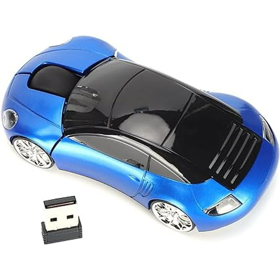 Mini Car Shape 2.4G Wireless Mouse Receiver with USB Interface for ...