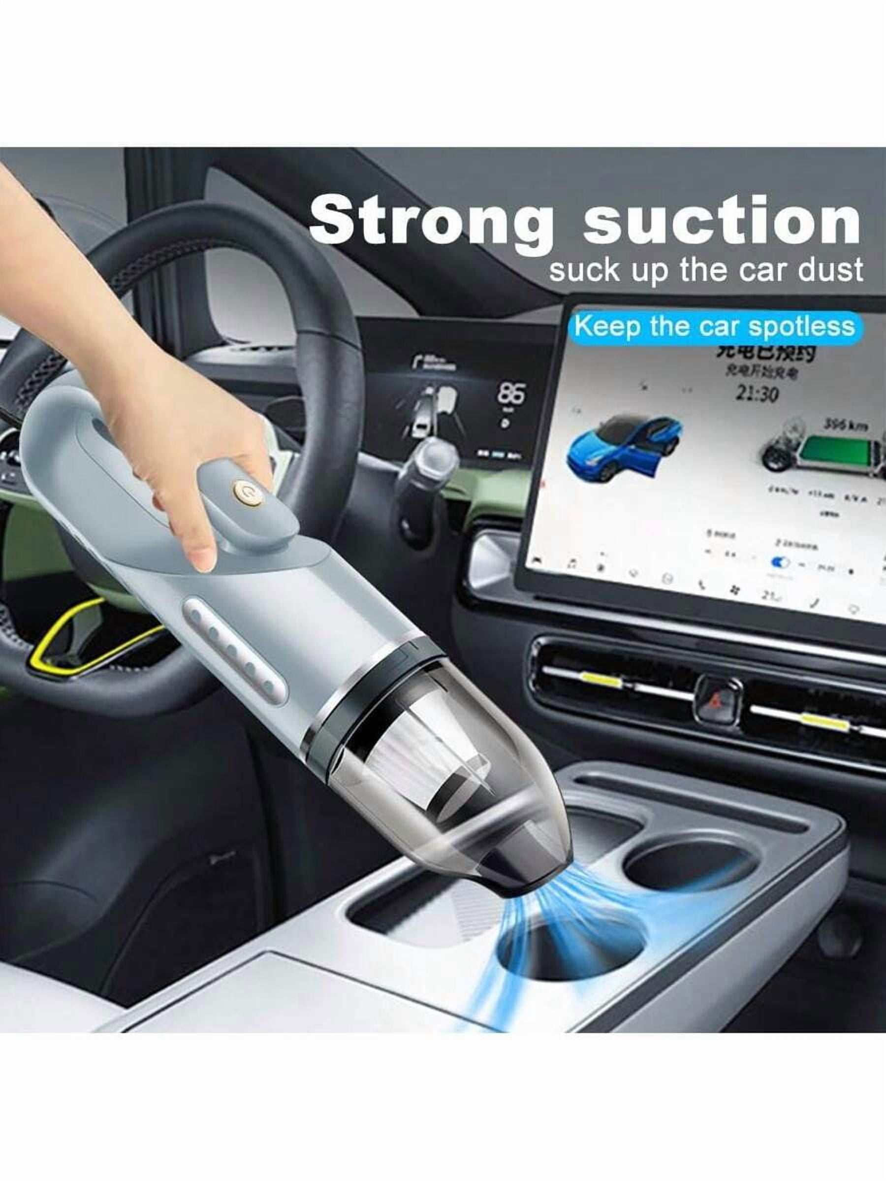 Mini Car Vacuum Cleaner -Powerful Suction. High-Performance. Compact ...