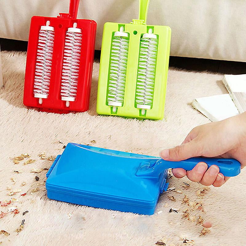 Mini Carpet Rug Roller Brush Dirt Handheld Sweeper Cleaner For Home ...