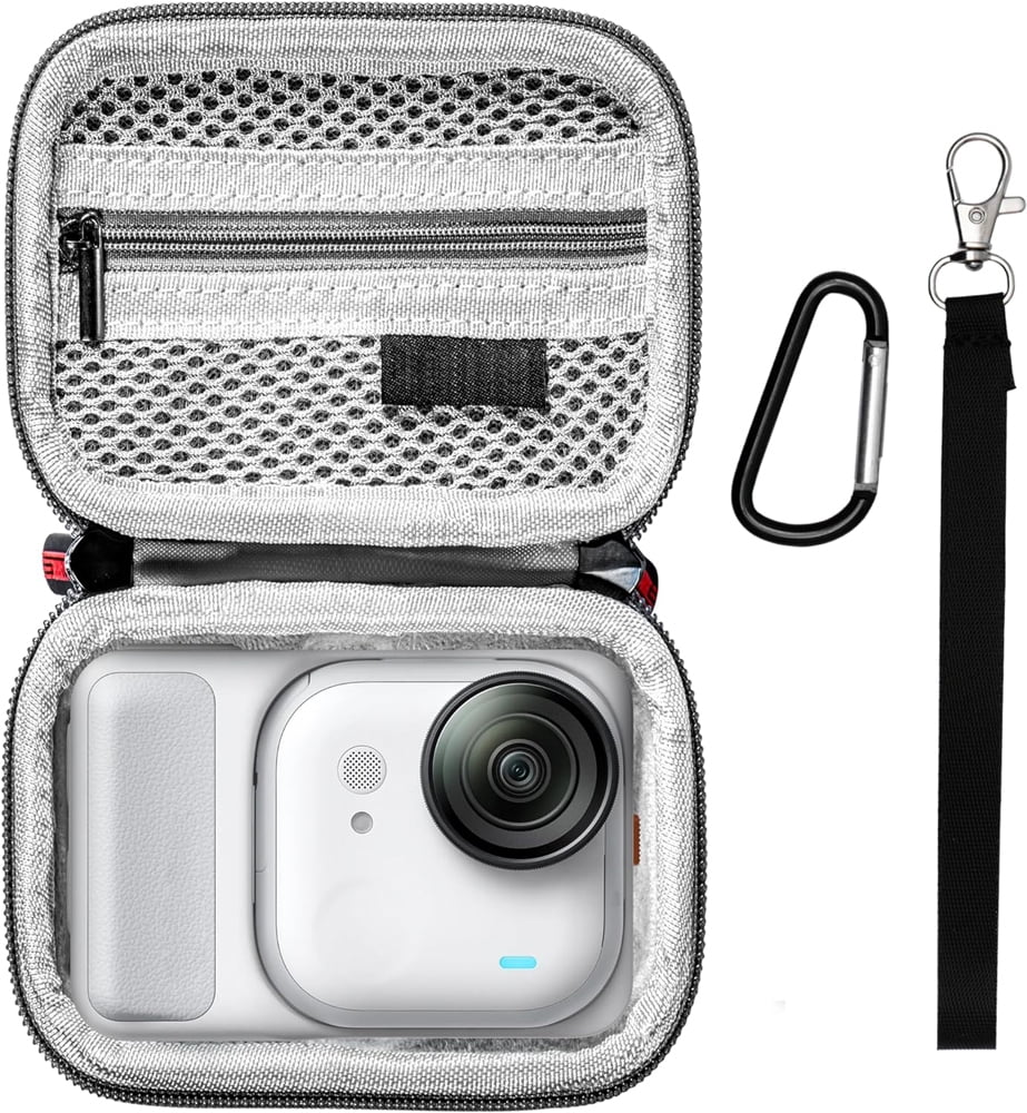 Mini Carrying Case for Insta360 GO Ultra Hard Shell PU Cover Protection ...