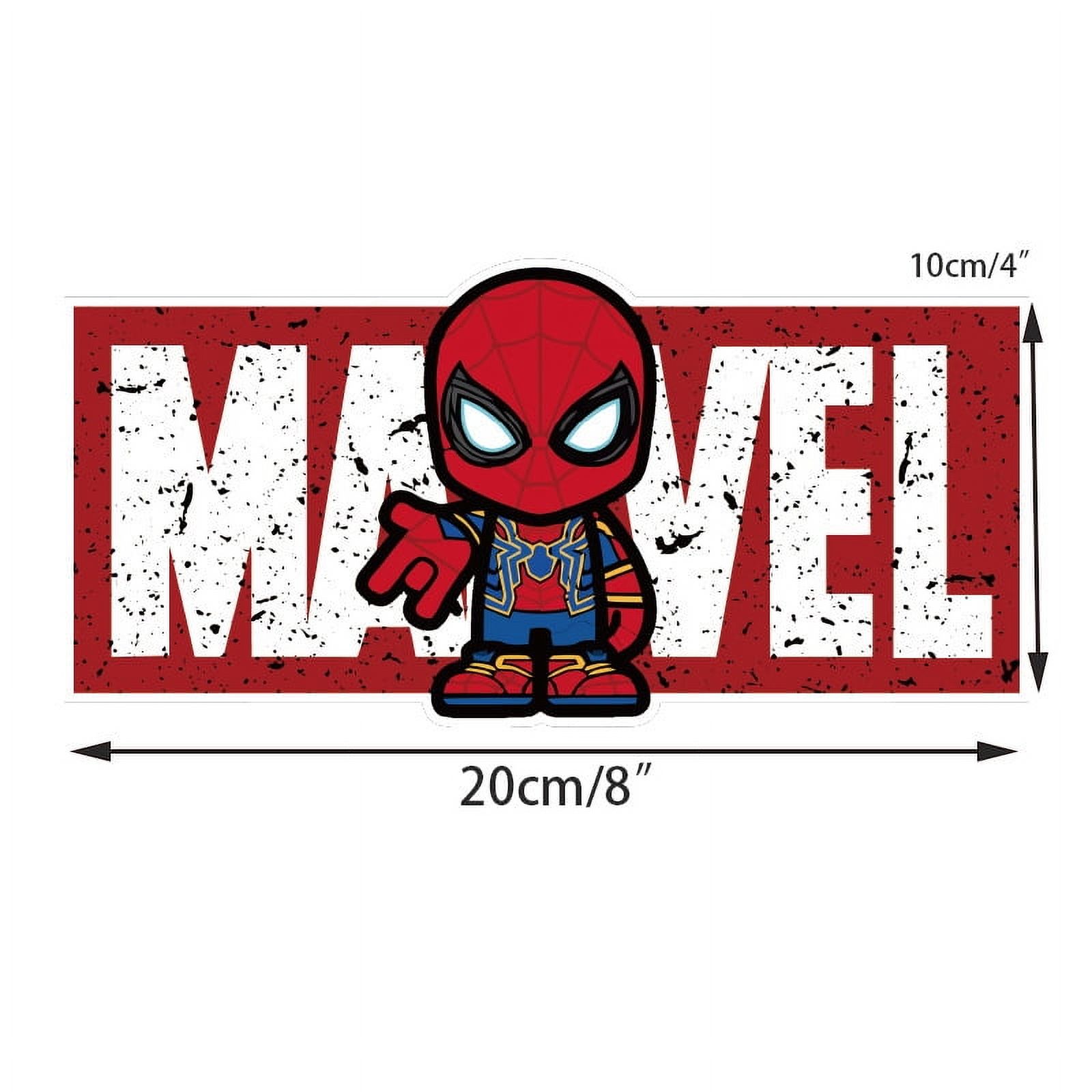 Mini Cartoon Comics Spider-Man Car Stickers for all kinds of cars ...
