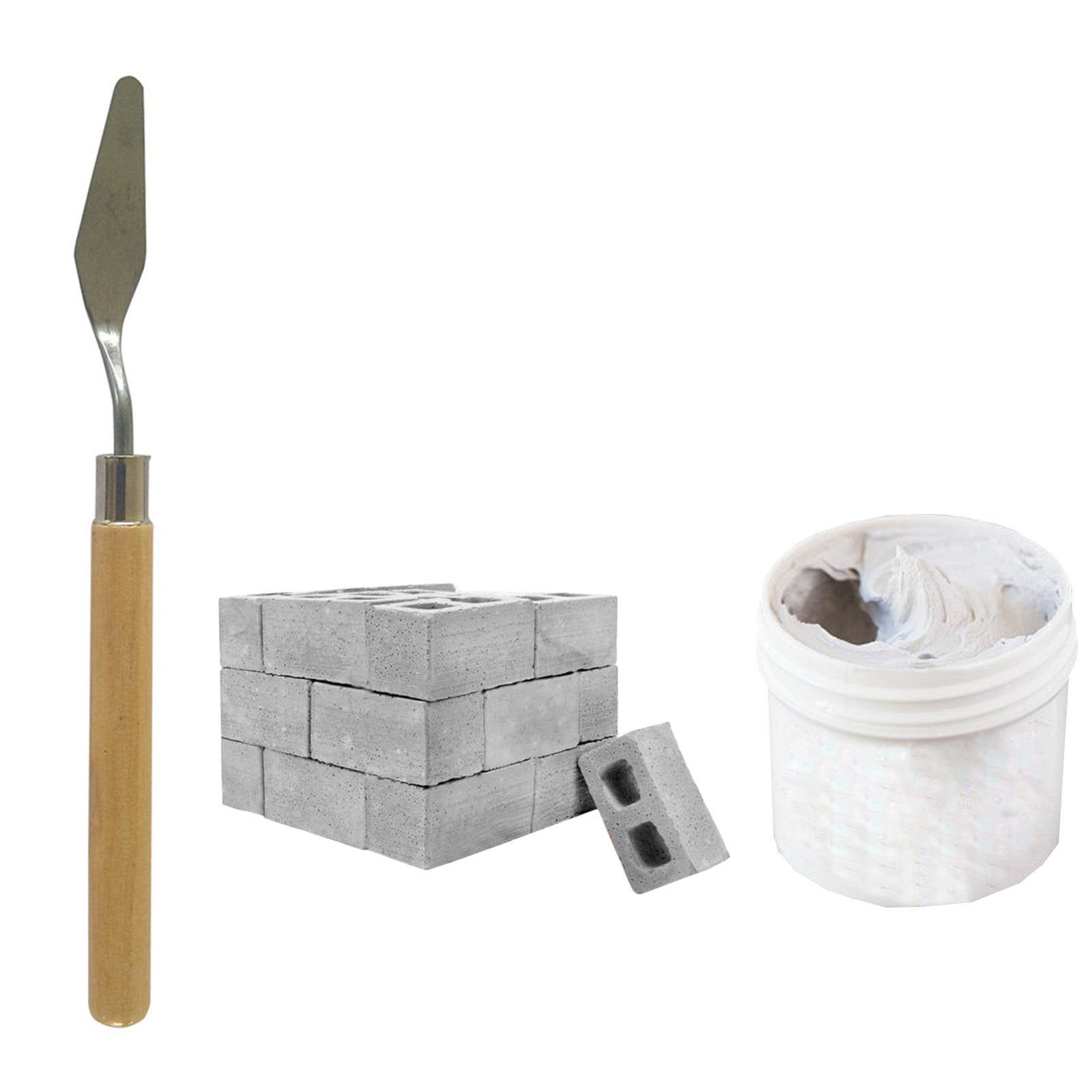 Mini Cement Bricks And Mortar Let You Build Your Own Wall Mini Bricks ...