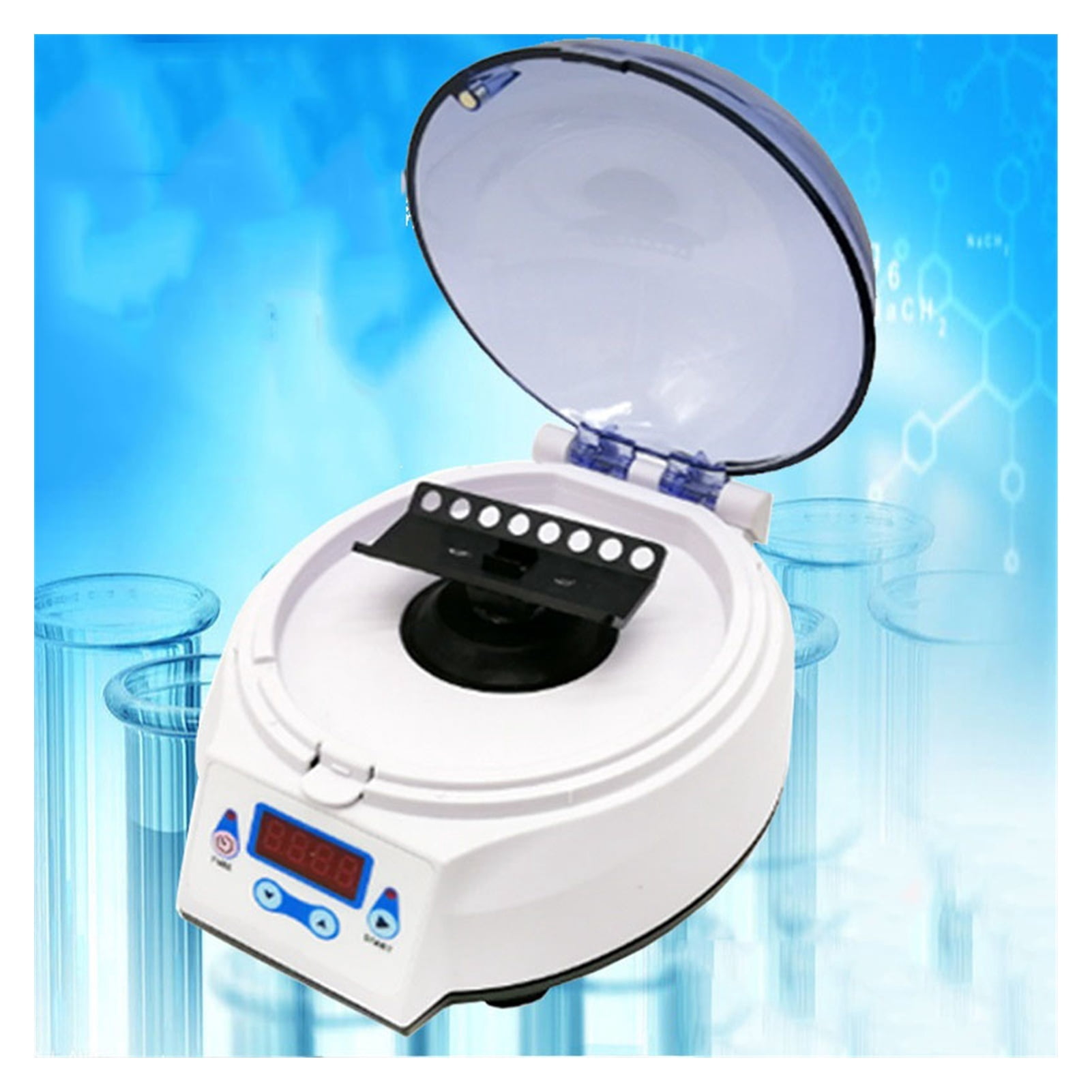 Mini Centrifuge, Digital Display Micro PCR Tube, Timing, Rotation Speed ...