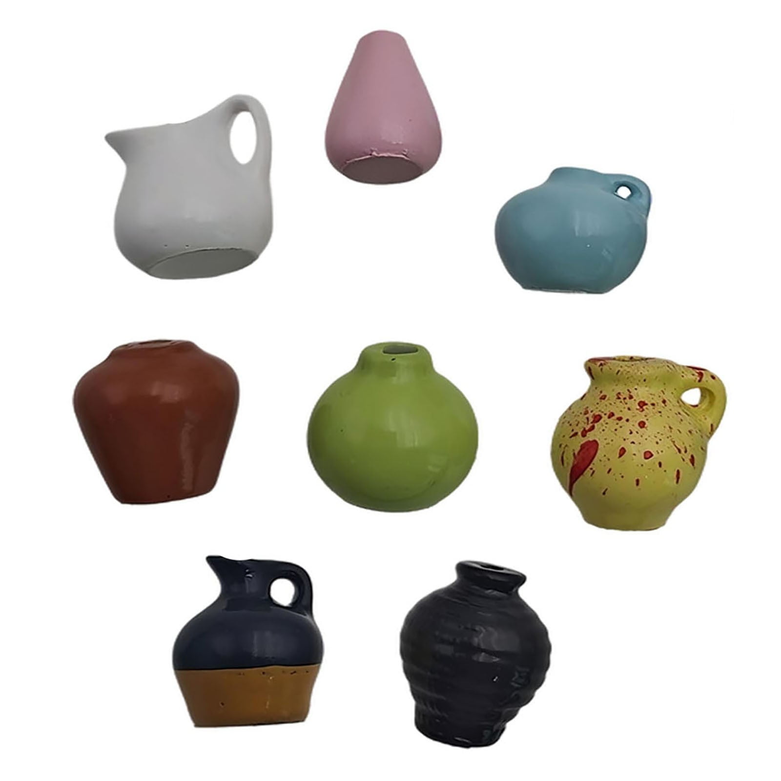 Mini Ceramic Fridge Magnets 3D Magnetic Fridge Decor for Kitchen ...