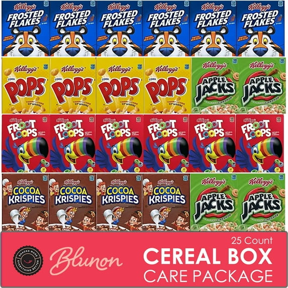 Mini Cereal Boxes Variety IEF31 Pack - Single Serve Breakfast Cereal ...