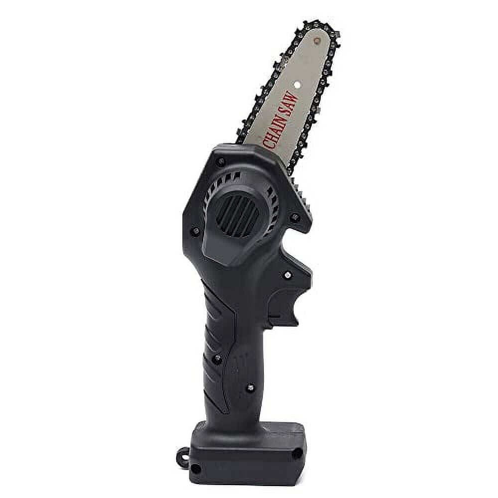 Mini Chainsaw 4-Inch, Cordless Power Chain Saws with Security Lock ...