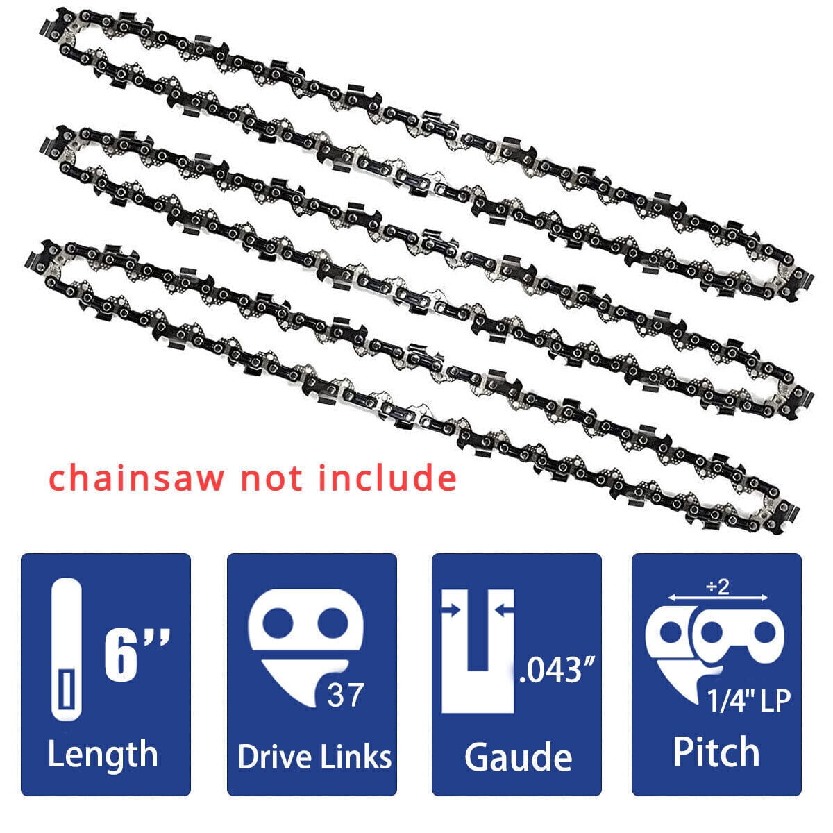 Mini Chainsaw 6 Inch For Dewalt 20V MAX Battery Cordless Chain Saw ...