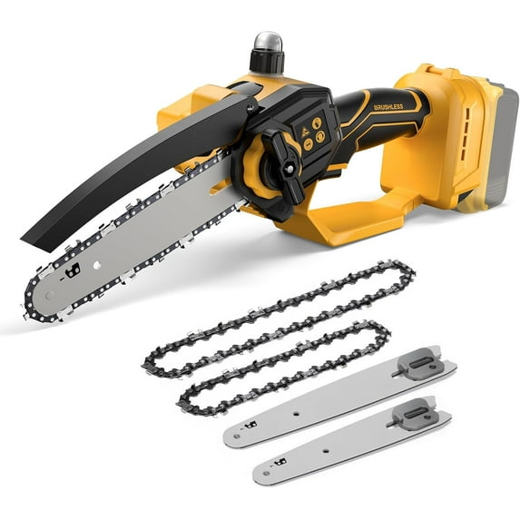 Mini Chainsaw Cordless for 20V MAX Battery,8-Inch and 6-Inch 2-IN-1 ...