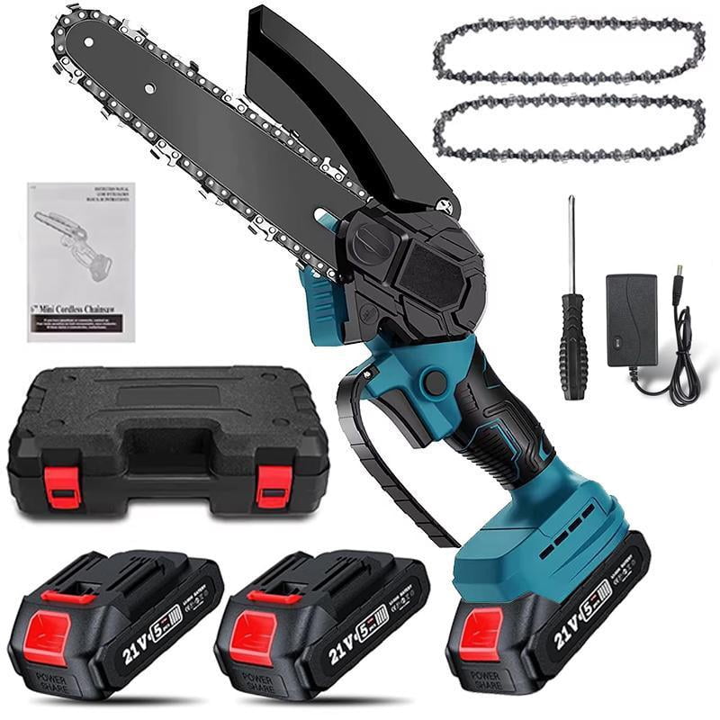 Mini Chainsaw - Portable Electric Cordless Pruning Saw with Upgraded ...