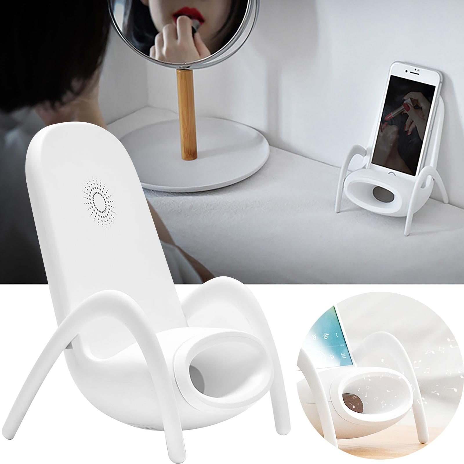 Mini Chair Wireless Fast Charger Multifunctional Phone Holder Portable ...
