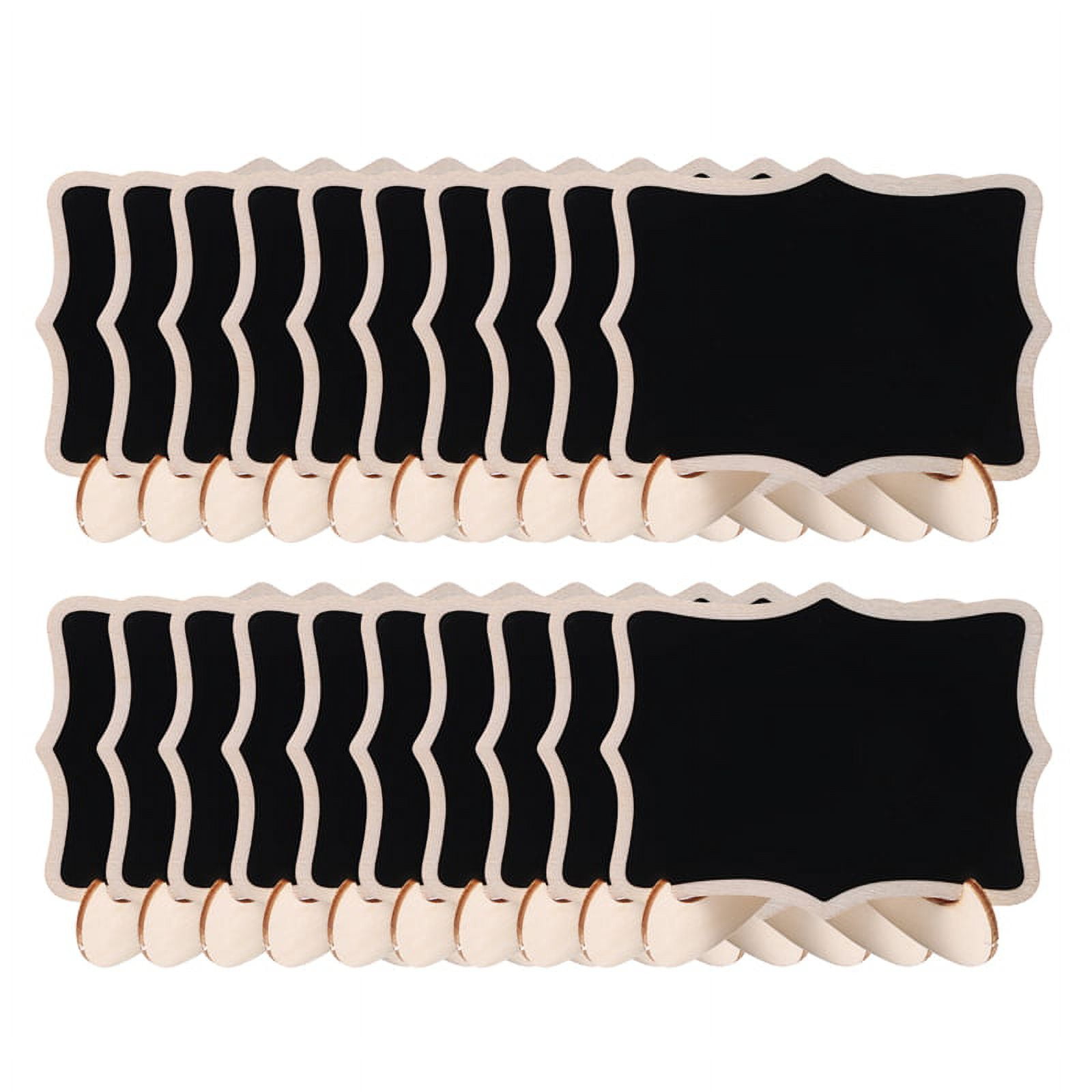 Mini Chalkboard Sign,20 Pack Small Blackboard - Walmart.com
