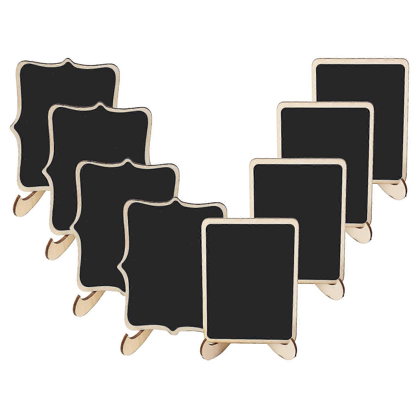 Mini Chalkboard Signs, 20 Pack Framed Small Chalkboard Labels with ...