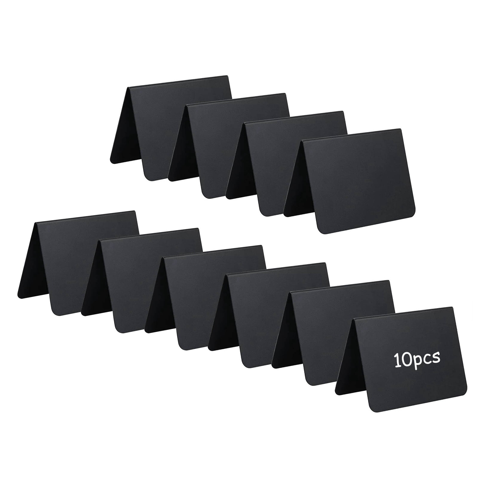 Mini Chalkboard Signs for Food, 3'' x 4'' Table Tent Food Labels ...