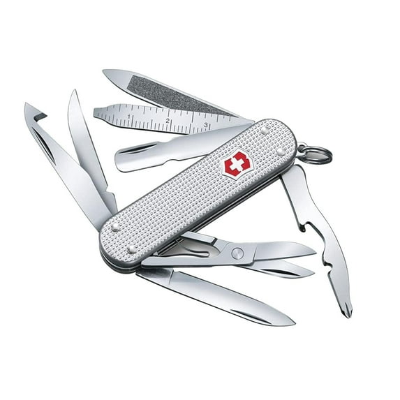 Mini Champ Alox Swiss Army Knife, Compact, 15 Functions, Swiss Made ...