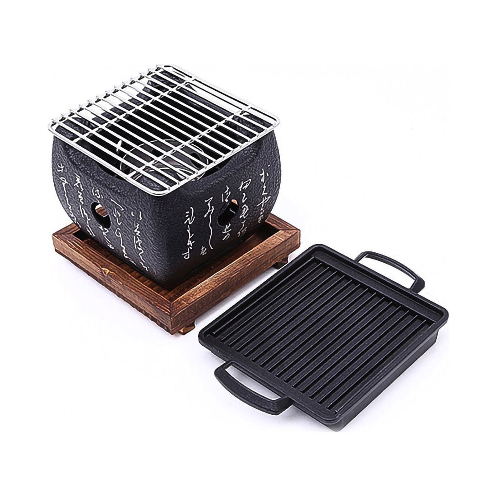 Mini Charcoal Stove Cooking Oven with Heat Insulation and Fire ...