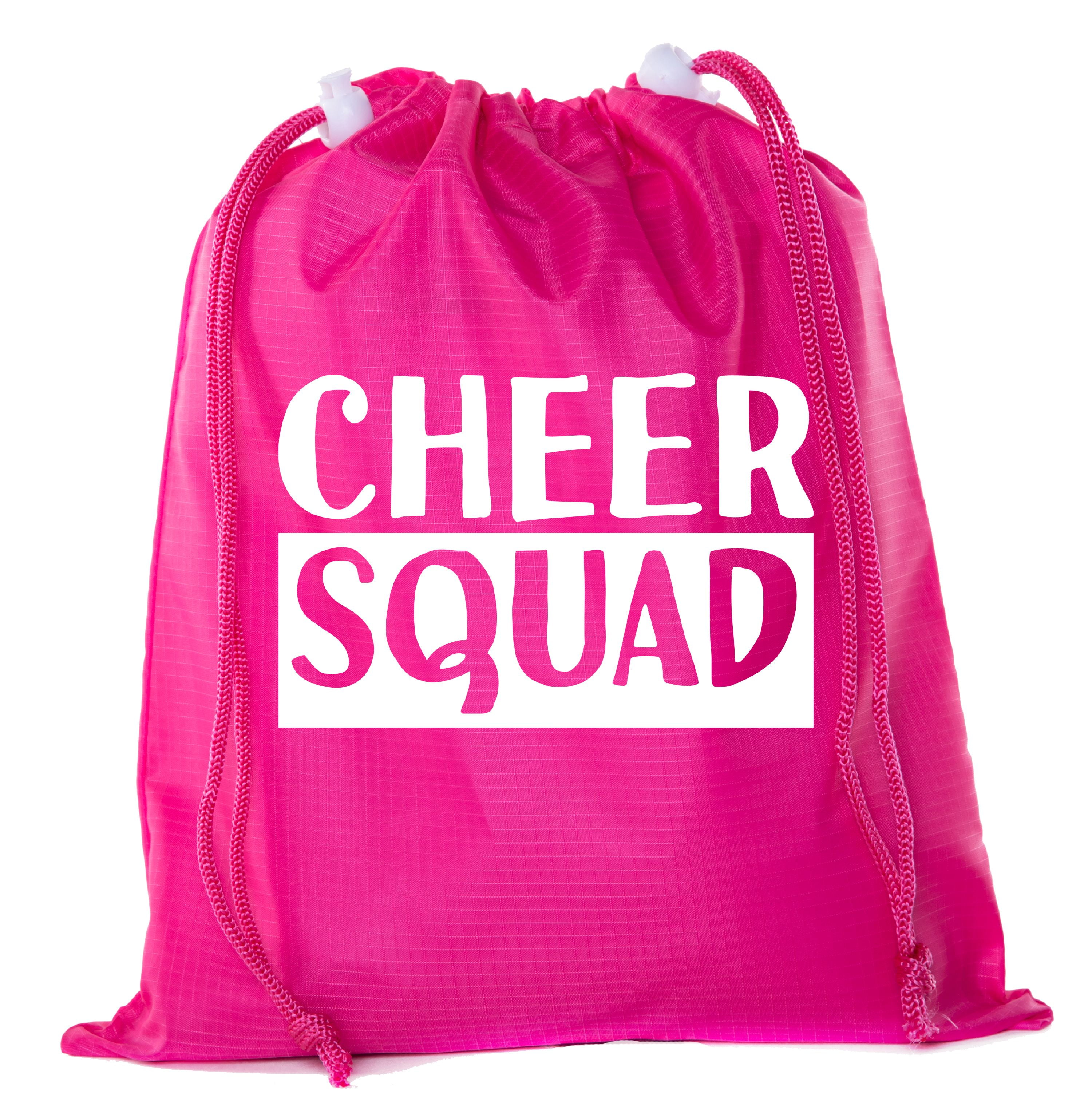 Mini Cheer Drawstring Bag Pom and Cheer Goodie Bag Team Cheer and Pom ...