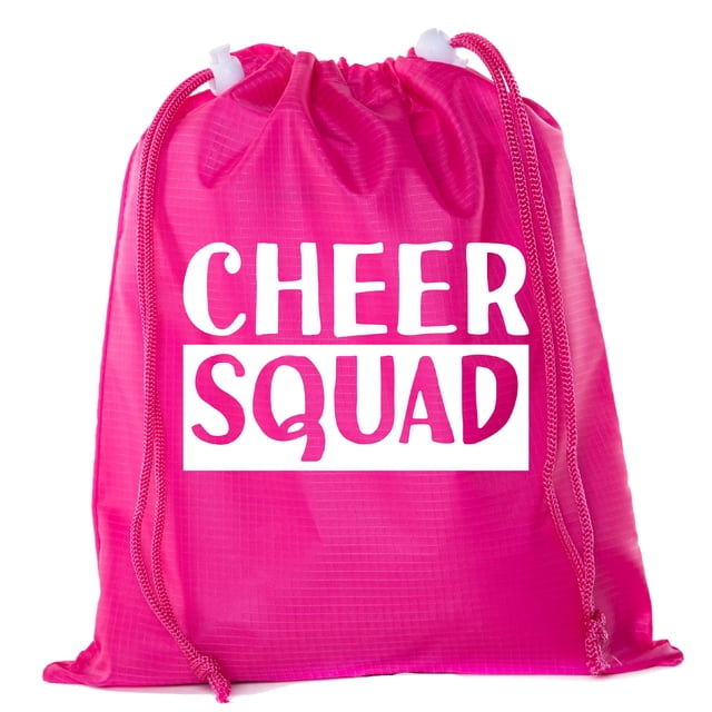 Mini Cheer Drawstring Bag Pom and Cheer Goodie Bag Team Cheer and Pom ...