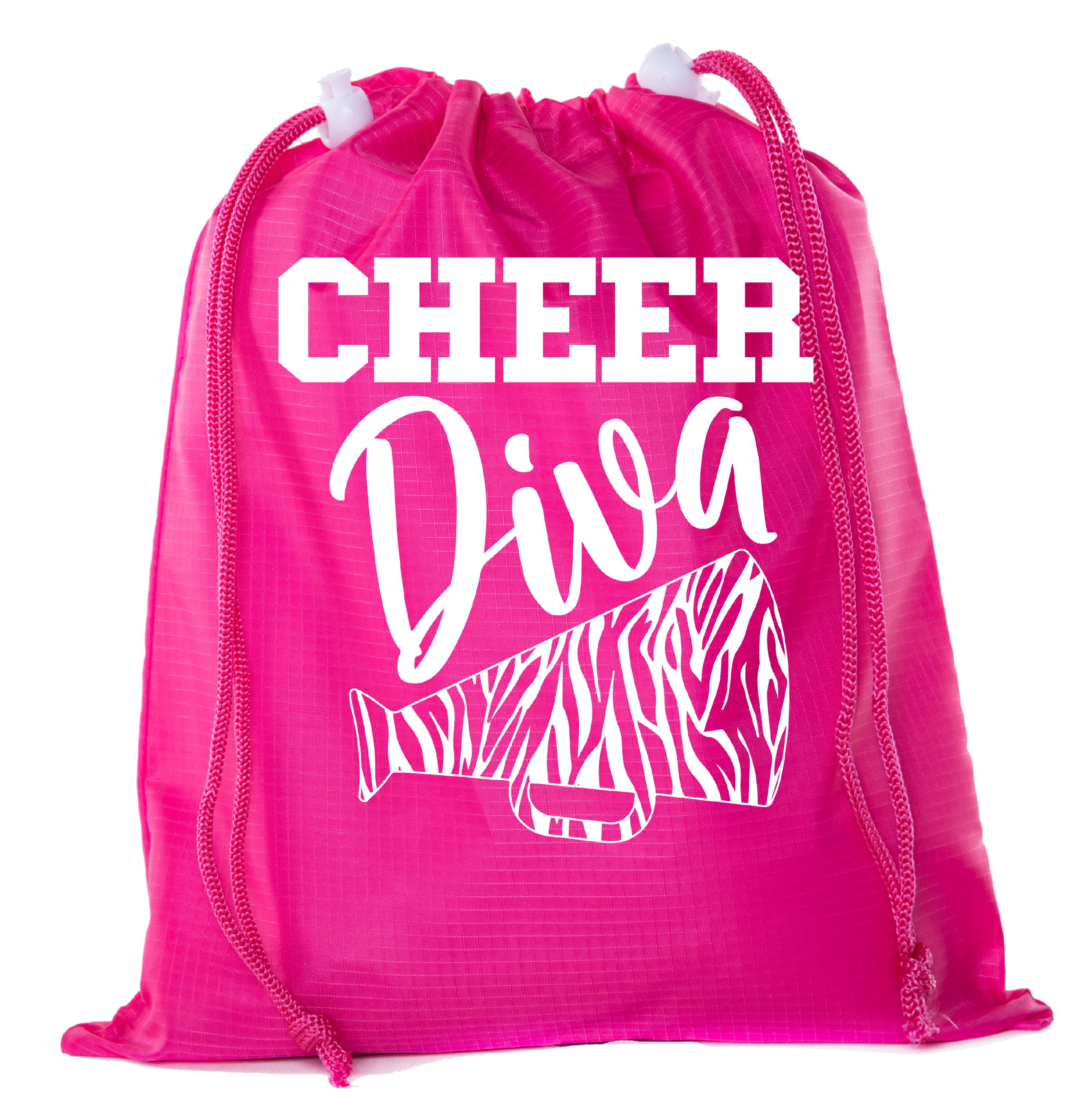 Mini Cheer Drawstring Bag Pom and Cheer Goodie Bag Team Cheer and Pom ...